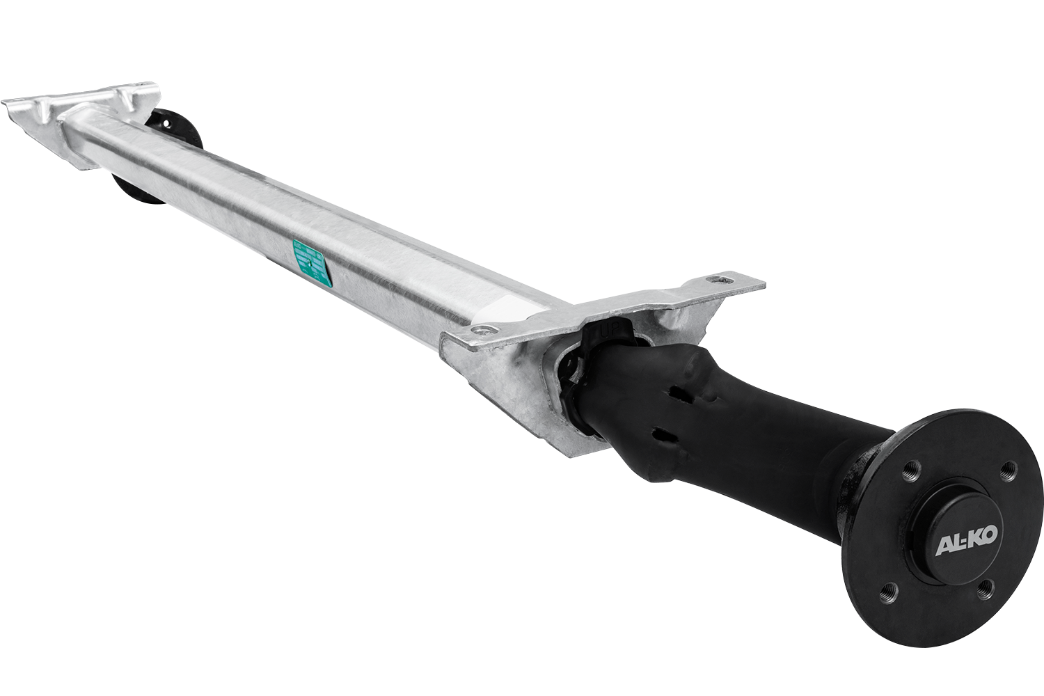 AL-KO OPTIMA ubremset aksel til trailer 750kg 1150mm 1520mm 4x100 ...