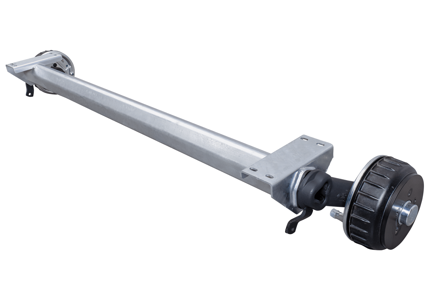 AL-KO EURO bremset aksel til bådtrailer 1800kg 1645/1755mm 2230mm 5x112 ...