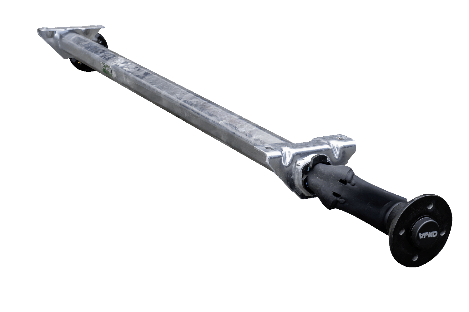 AL-KO OPTIMA ubremset aksel til anhænger 750 kg 1260 mm 1660 mm 4x100 ...